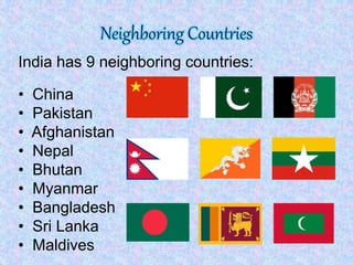 Political boundaries of India presentation.pptx | Asia Travel | Travel ...