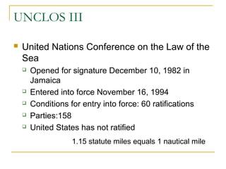 Political Boundaries UNCLOS | PPT