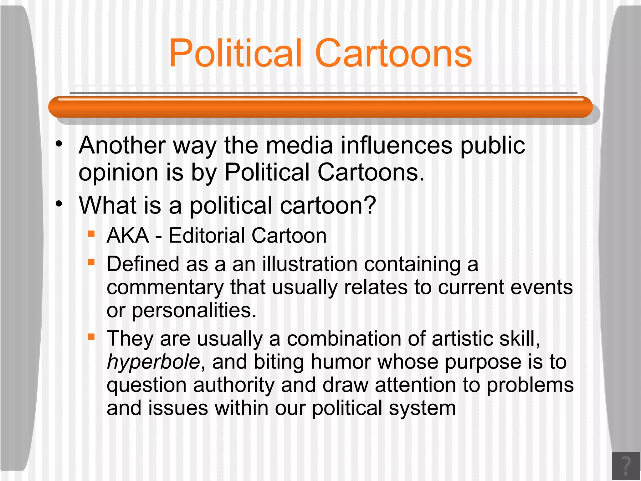 Political cartoon lesson plan | PPT