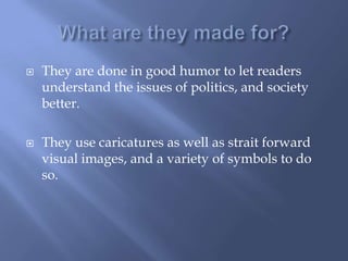 Political cartoon presentation | PPTX
