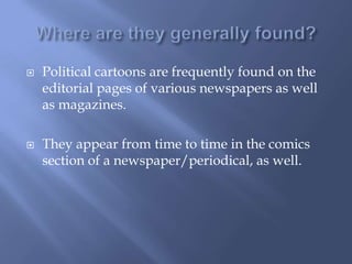 Political cartoon presentation | PPTX