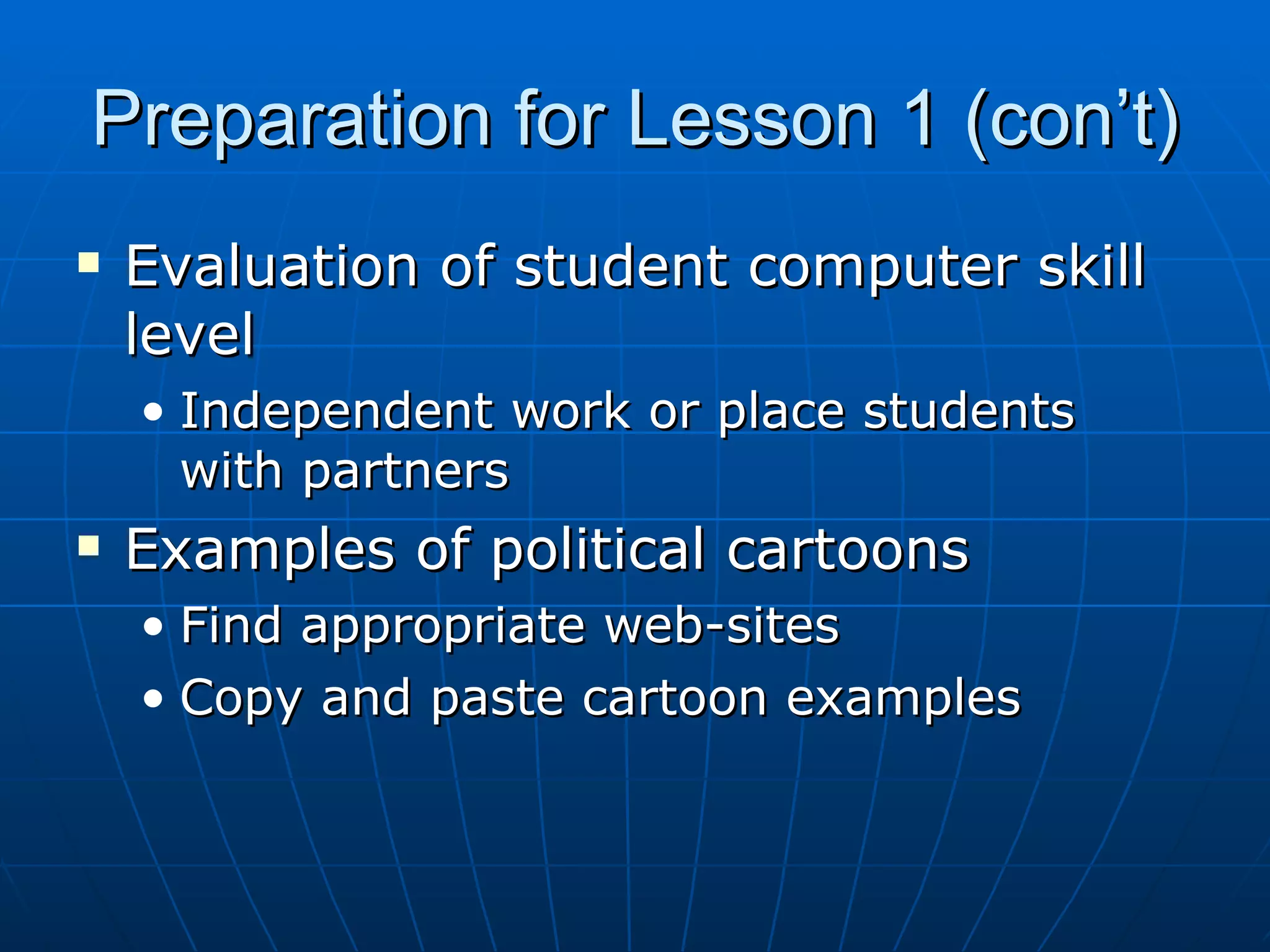 Political cartoons | PPT