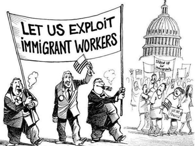 Political cartoons #122 immigration | PPSX