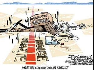 Political cartoons #122 immigration | PPT