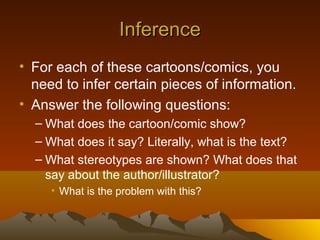 Political cartoons and inference november na | PPT