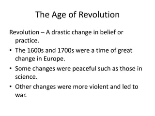 Political change in europe powerpoint | PPTX