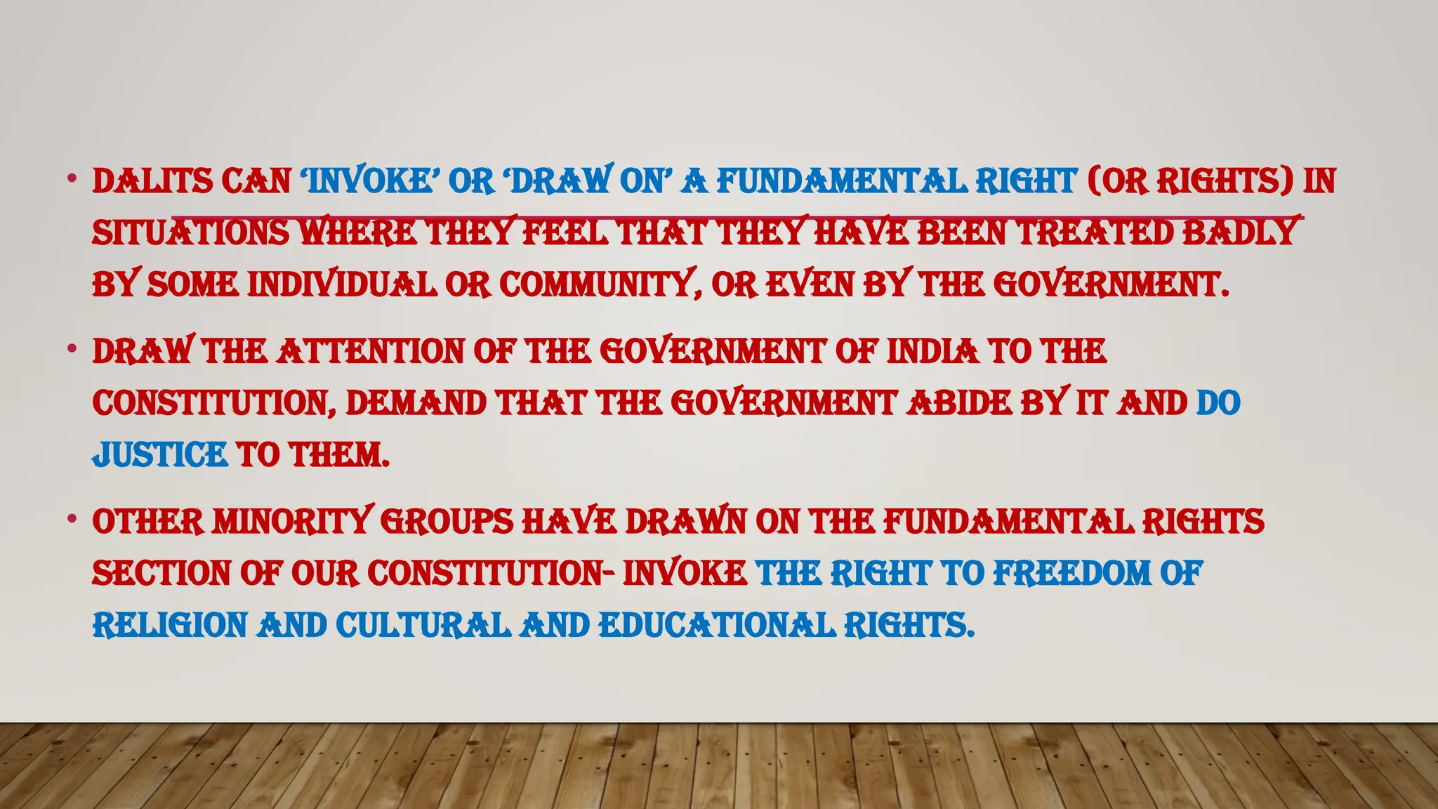 Confronting Marginalisation and understanding | PPTX