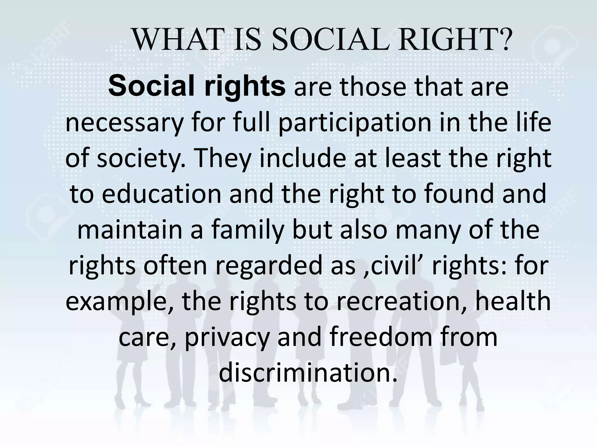 Political, civil,social and economics rights of citizens | PPTX