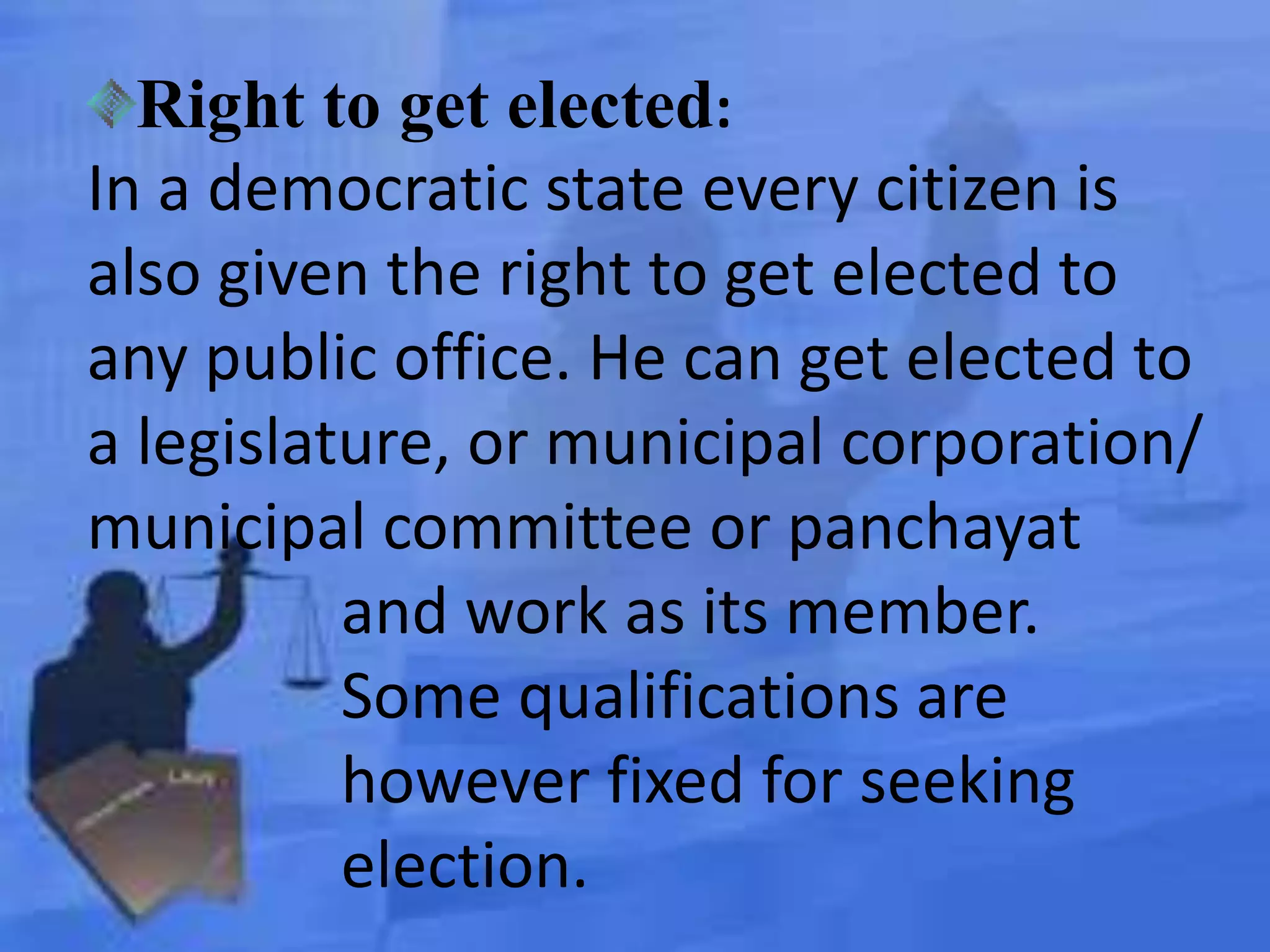 Political, civil,social and economics rights of citizens | PPTX