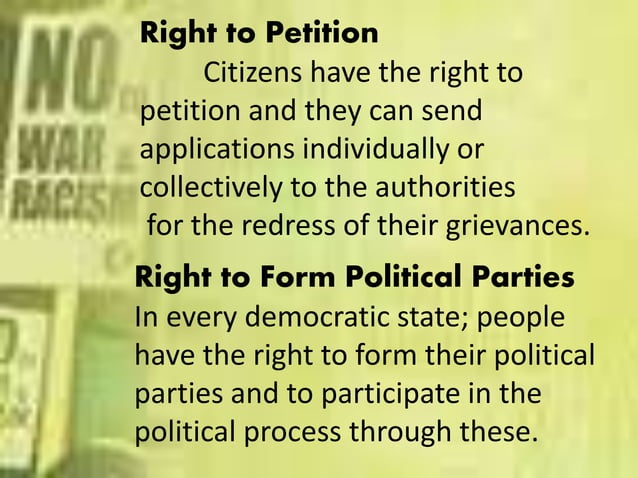 Political, civil,social and economics rights of citizens | PPTX | Civic ...