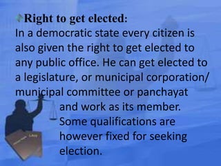 Political, civil,social and economics rights of citizens | PPTX