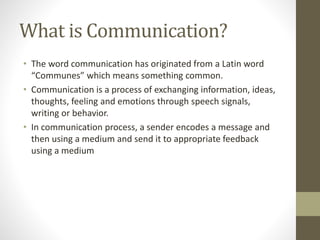 International Communication | PPTX