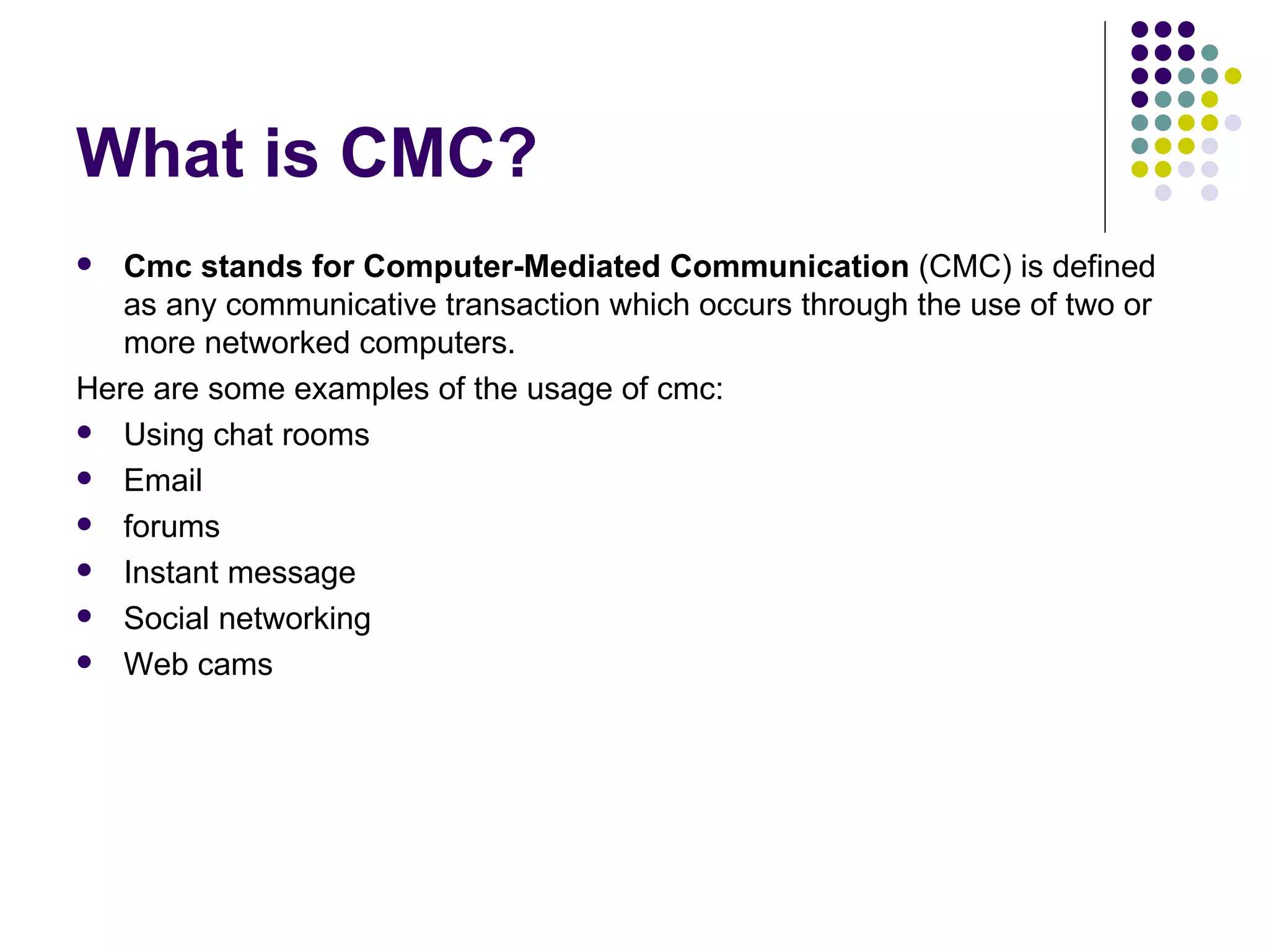 Political Communication In Cmc | PPT