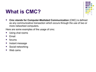 Political Communication In Cmc | PPT