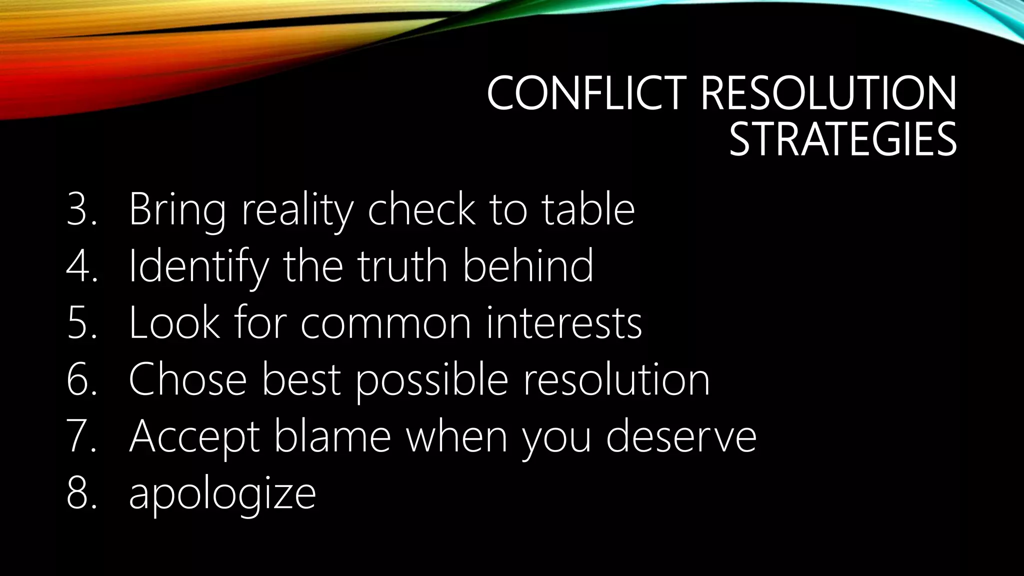 Political conflict | PPTX