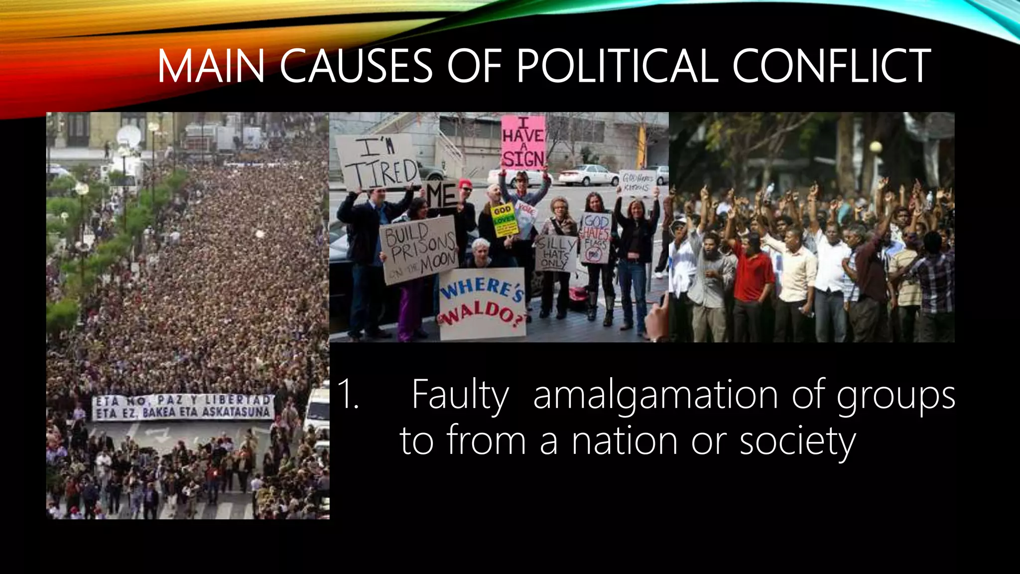 Political conflict | PPTX