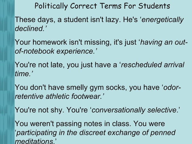 Political Correctness | PPT