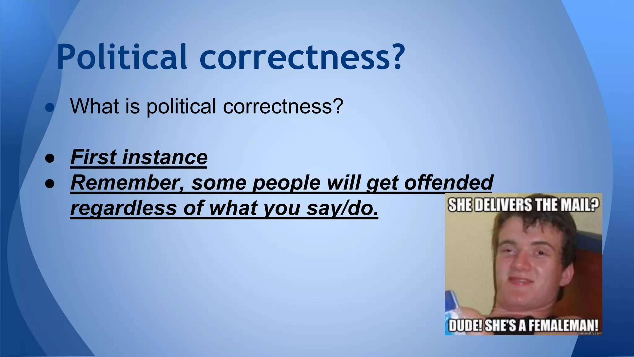 Political correctness | PPT