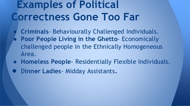 Political correctness