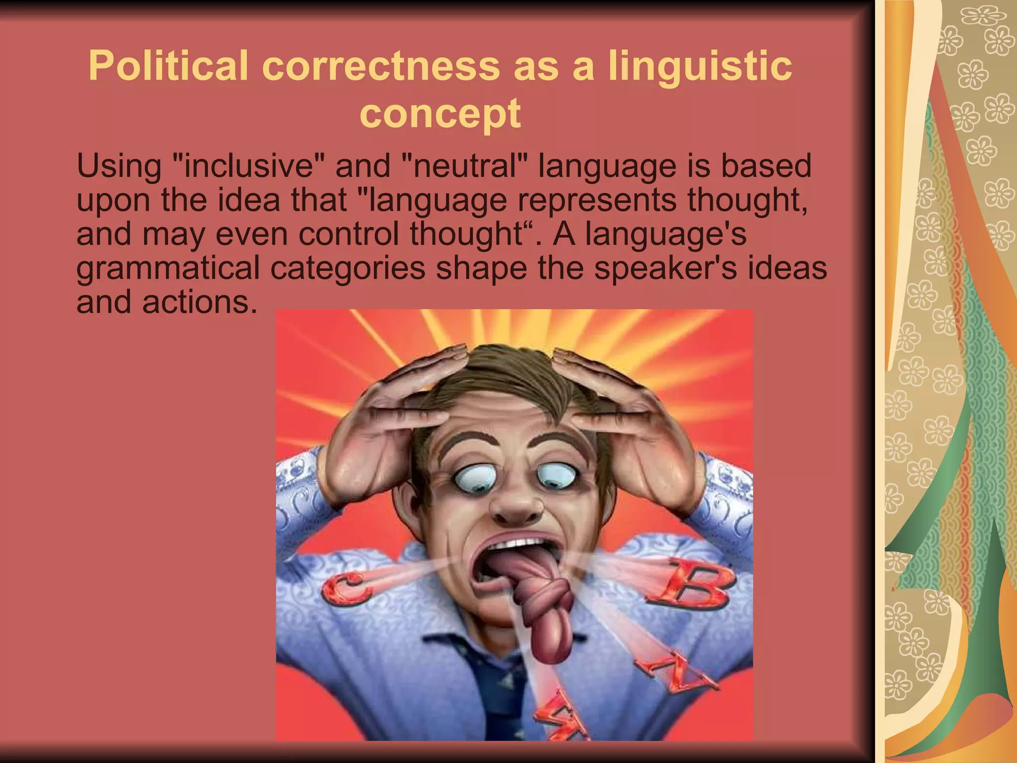 Political Correctness As A Modern Trend In Language | PPT
