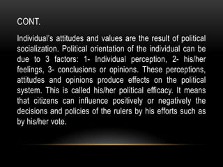 Political culture | PPTX