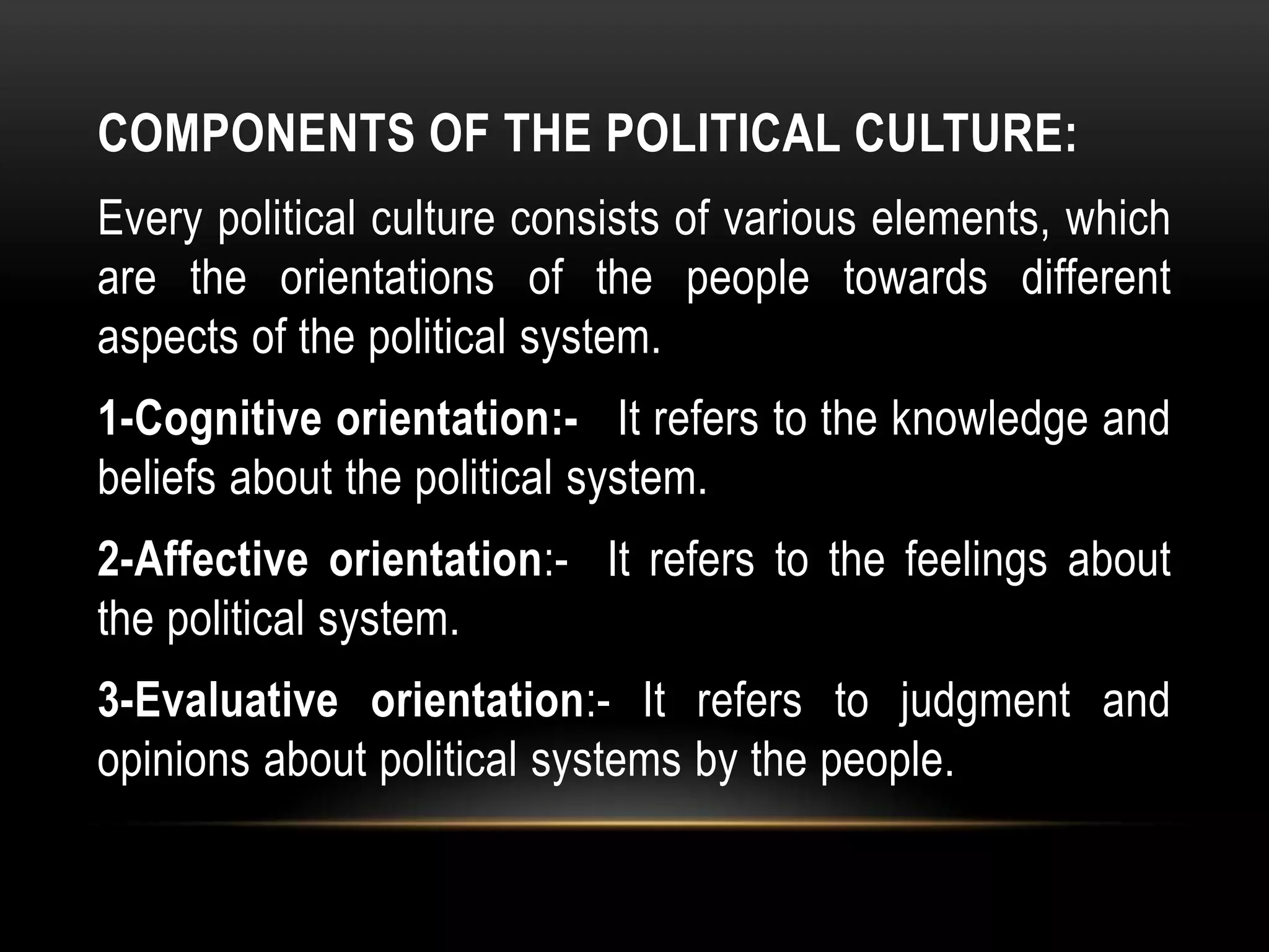 Political culture | PPT