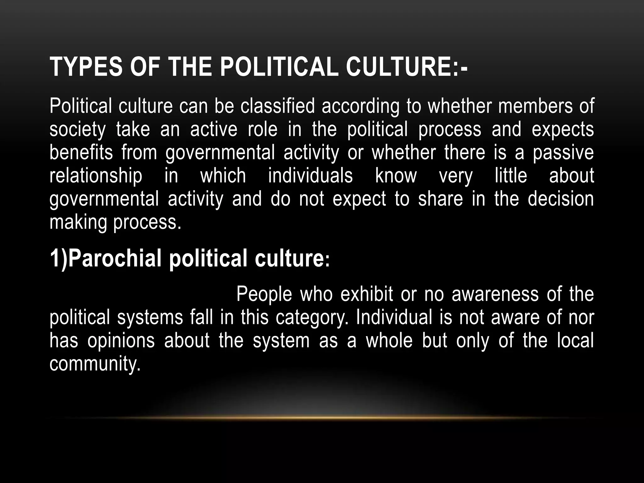 Political culture | PPT