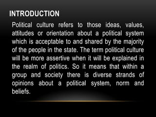 Political culture | PPT
