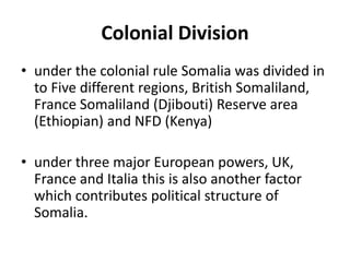 Political culture of somalia | PPTX