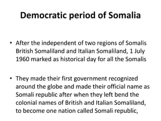 Political culture of somalia | PPTX