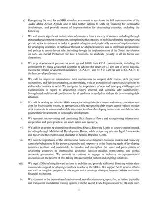 UN SDG Summit 2023: Political Declaration SDGs 2023 | PDF