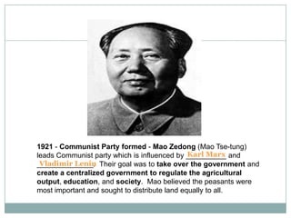 China: Political Development | PPTX