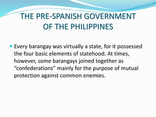 Political Development of the Philippine Government | PPTX
