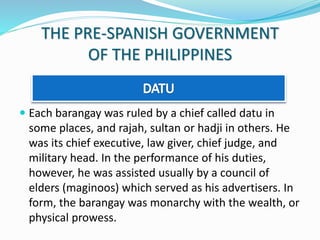 Political Development of the Philippine Government | PPTX