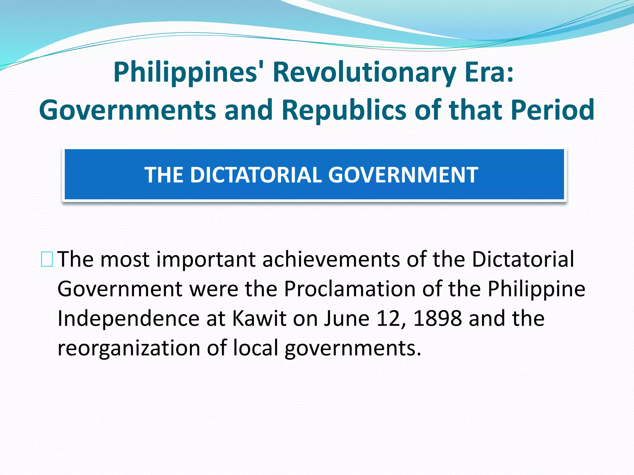 Political Development of the Philippine Government | PPTX