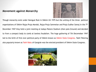 Political dimension of sikkim and darjeeling | PDF