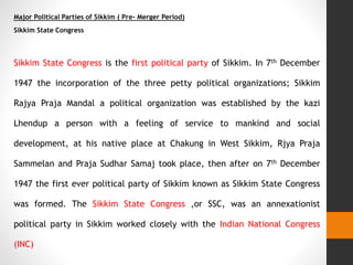 Political dimension of sikkim and darjeeling | PDF