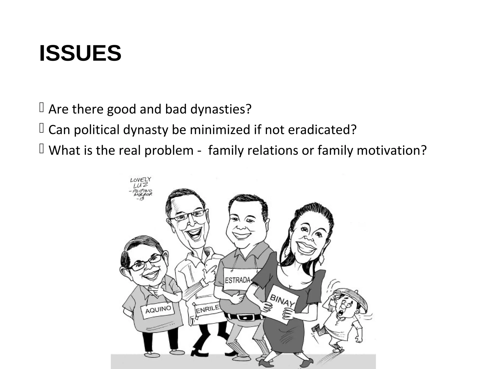 Philippine Political dynasty | PPT