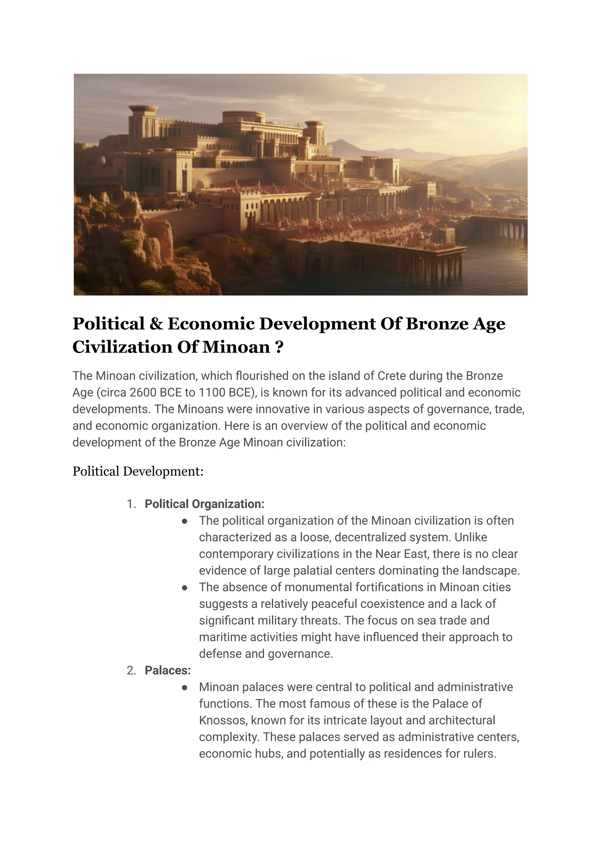 Political & Economic Development Of Bronze Age Civilization Of Minoan .pdf