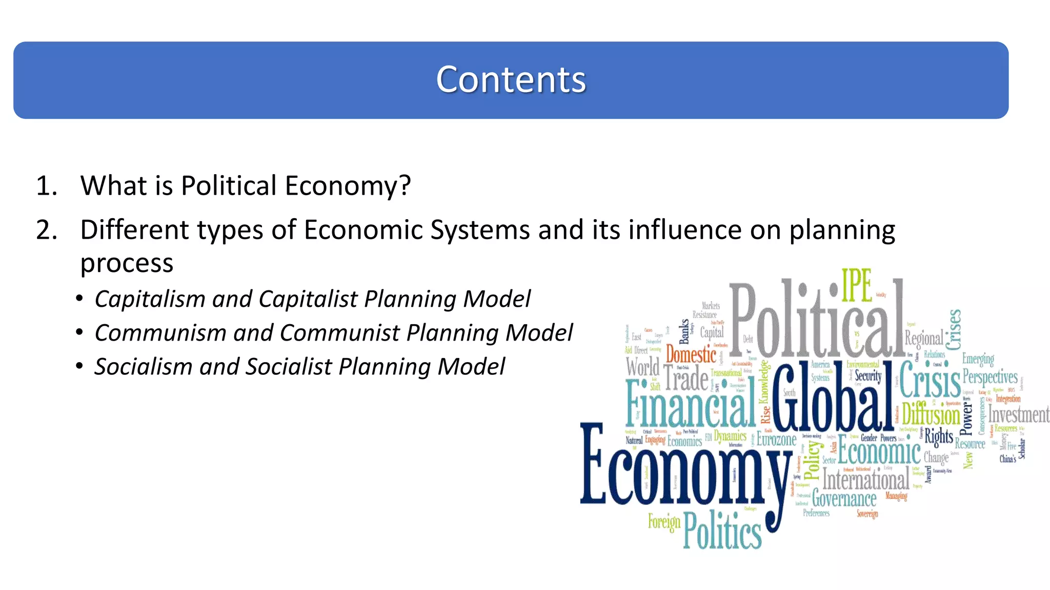 Political Economy | PPTX