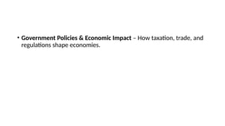 POLITICAL ECONOMY.pptx UNDERSTANDING CULTURE | PPT