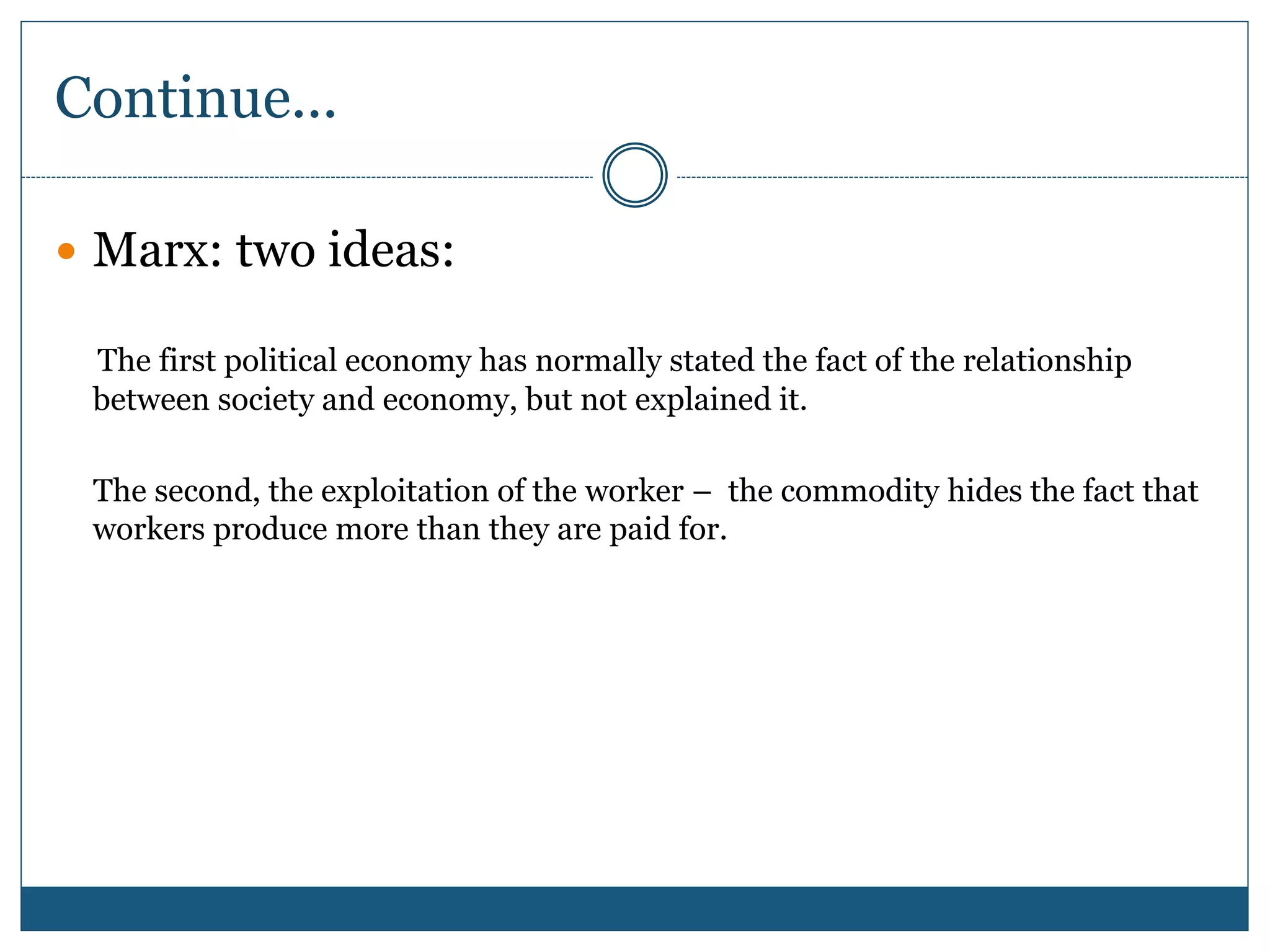 Political economy | PPT