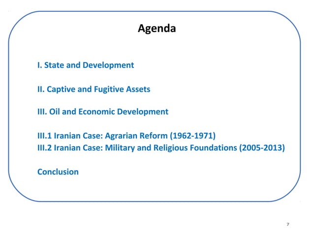 Predatory states and Economic development with Professor Mehrdad Vahabi ...