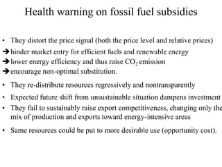 Political Economy of Sustainable Development and Fossil Fuels Study Results | PPTX | Power and ...