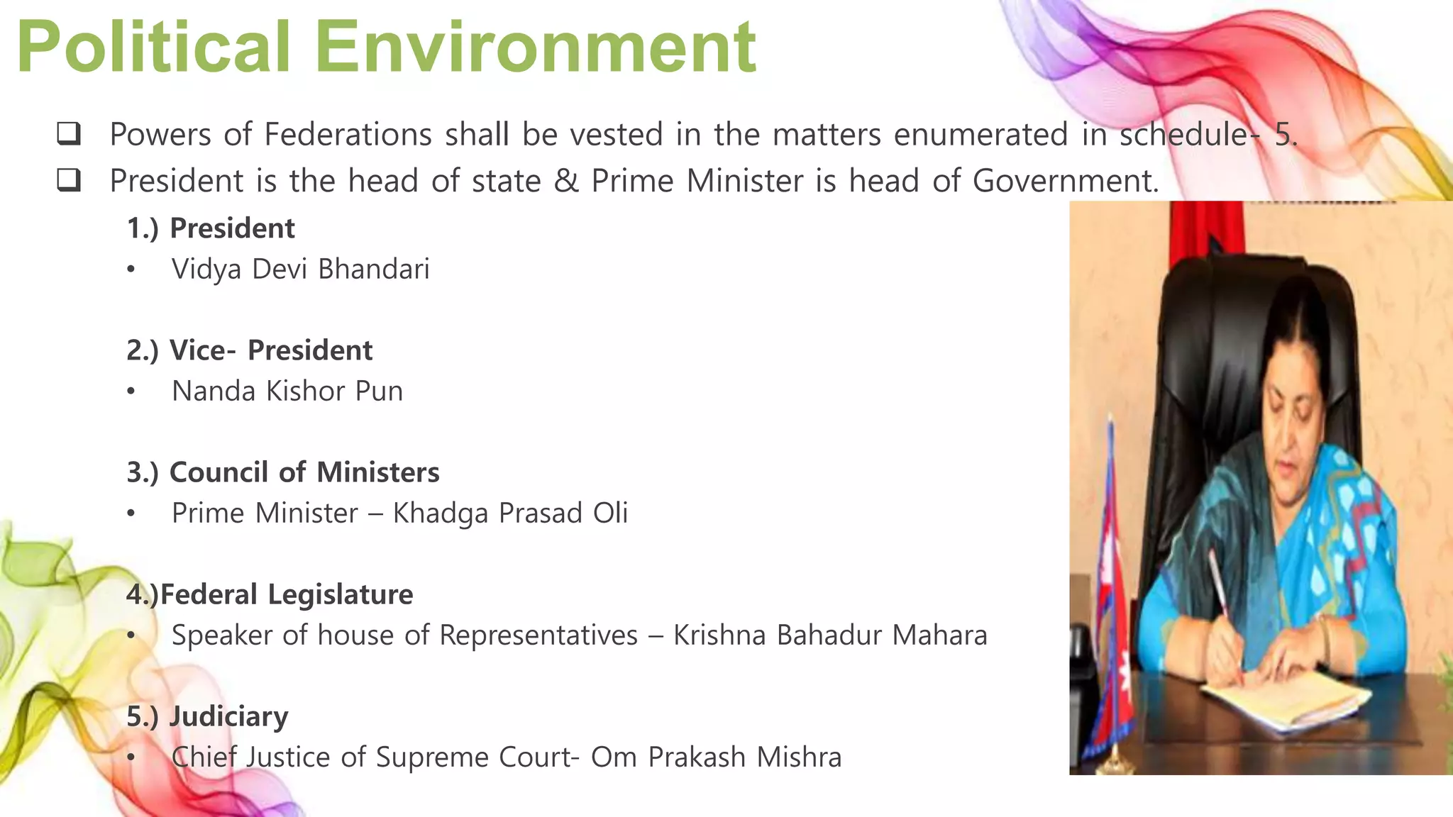 Political environment | PPTX