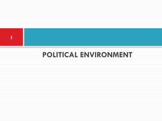 Political Environment in Nepal for business operations | PPTX