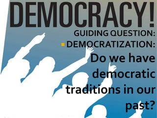 FOUNDATION OF PHILIPPINE GOVERNMENT AND POLITICS | PPTX