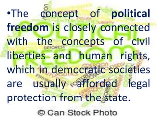 Political freedom | PPTX