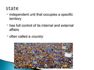 Political geography | PPT