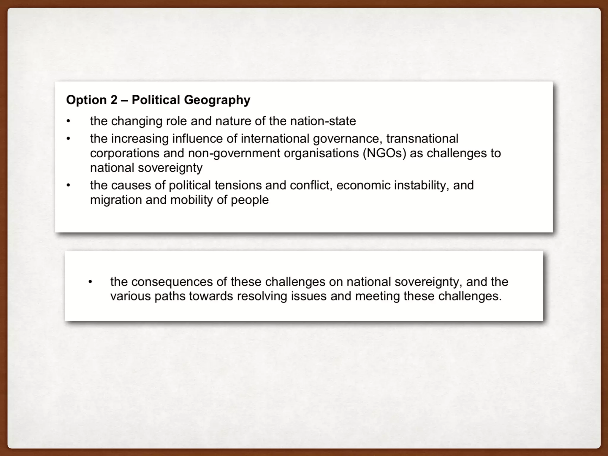 Political Geography | PDF